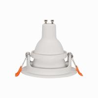 China 5w Mr16 Gu10 Hotel Square Mini Smart Anti Glare Ceiling Adjustable Surface Trimless Recessed Led Light Downlights for sale