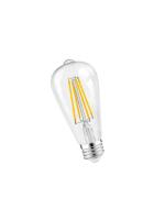 China Residential Lighting Solutions ST64 E26 7W 800LM Dim LED Filament Bulb 3000K 120V/60Hz for sale