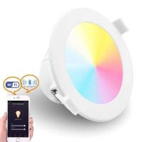 China IP44 Rated 10W Dimmable Smart RGB LED Downlight for Home Office Decorate Light TH0344 for sale