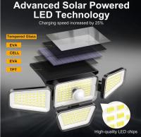 China 270 Led Waterproof Led Motion Sensor Solar Wall Light Waterproof and Easy to Install for sale
