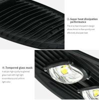 China 25W Waterproof Ip65 Emergency Outdoor Lighting 2800lm Streetlight 1 Hour Working Time for sale