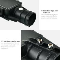 China 25W Waterproof Ip65 Emergency Outdoor Lighting 2800lm Streetlight 1 Hour Working Time for sale