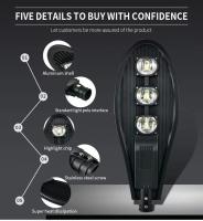 China 25W Waterproof Ip65 Emergency Outdoor Lighting 2800lm Streetlight 1 Hour Working Time for sale