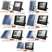 China Lamp Luminous Flux lm 300lm-800lm IP65 Solar Charging Floodlight for Outdoor Timing Switch for sale