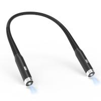 China Flexible Neck Charging Led Desk Lamp Reading Lamp Energy 30000 Hours Lifespan White for sale