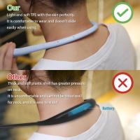 China LED Portable Flexible Neck Hanging Charging Book Light for Eye Protection and Reading for sale