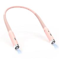 China Control Mode Switch Control Led Portable Flexible Neck Hanging Charging Book Light for DIY for sale
