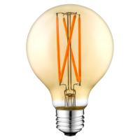 China 4W G125 E26 LED Sapphire Filament Global Bulb for Manual Button and Dimming Support for sale