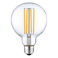 China 4W G125 E26 LED Sapphire Filament Global Bulb for Manual Button and Dimming Support for sale