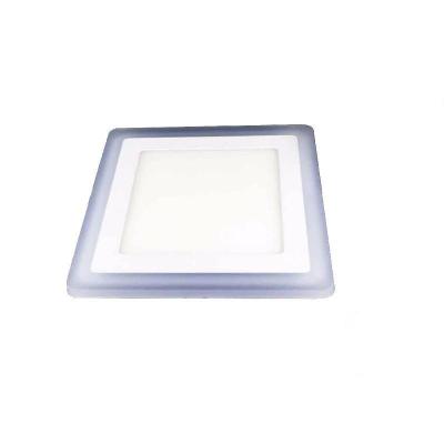China Double Color 3 2w Ultra Slim Square Led Panel Light 2- and Dimmer Support Guaranteed for sale
