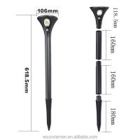 China Solar Power Landscape Pathway Light with IP65 Rating and Color Temperature 2700k-6500k for sale