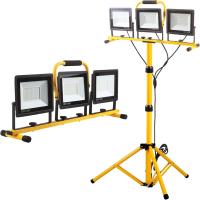 China Adjustable Folding Tripod Stand Work Light with 21000lm Lamp Luminous Flux and 3 Heads for sale
