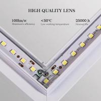China Home Office 40W Foldable 60*60cm LED Panel Light Frame with Aluminum Alloy Material for sale