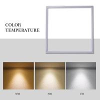 China Home Office 40W Foldable 60*60cm LED Panel Light Frame with Aluminum Alloy Material for sale