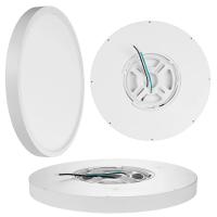 China Modern Design Style CCT Microwave Sensor Indoor Lamp 30*3cm Ceiling Light for Bathroom for sale