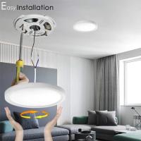 China Modern Design Style CCT Microwave Sensor Indoor Lamp 30*3cm Ceiling Light for Bathroom for sale
