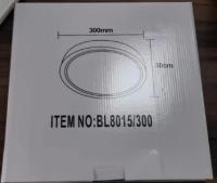 China Modern Design Style CCT Microwave Sensor Indoor Lamp 30*3cm Ceiling Light for Bathroom for sale