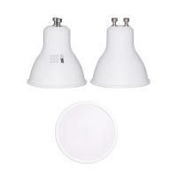 China Spotlights Item Type 120D 6W Switchable Multi CCT Dimmable GU10 LED Bulbs with 80 CRI for sale