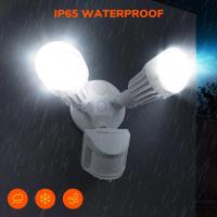 China Long Lifetime 20W IP65 White LED Motion Sensor Security Light for Outdoor Lighting for sale