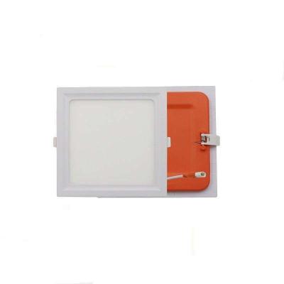 China 30000 Hours Working Time Ultra Thin 5w 9w 15w 22w Square LED Recessed Ceiling Panel Light for sale