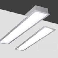 China 30*120 Square Border Office/Building LED Light Panel Frame with Support Dimmer NO for sale