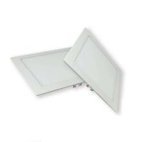 China IP20 Rated Aluminum Square 12 Watt Recessed Led Panel Light Housing for Performance for sale