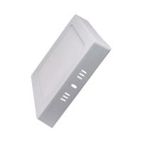 China IP20 Rated Aluminum Square 12 Watt Recessed Led Panel Light Housing for Performance for sale