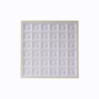 China 42W Recessed Square 600x600 Backlit Grille LED Light Panel 4100K CCT for Modern Design for sale