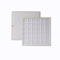 China 42W Recessed Square 600x600 Backlit Grille LED Light Panel 4100K CCT for Modern Design for sale