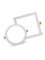 China Long-Lasting Slim LED Panel Light 3W 6W 9W 12W 24W 28W Working Lifetime 30000 Hours for sale