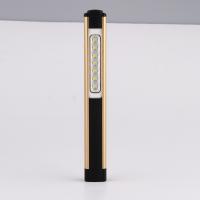 China 30000 Hours Working Time Bright LED Pen Work Light with Clip USB Rechargeable IP44 Rated for sale