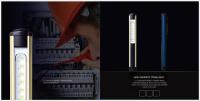 China 30000 Hours Working Time Bright LED Pen Work Light with Clip USB Rechargeable IP44 Rated for sale