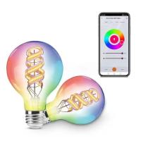 China Wireless TUYA APP Control Indoor Smart LED Bulb Light Dimming RGB Source CRI Ra 80-90 for sale
