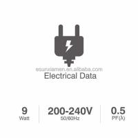 China AC Power Supply E27 Dusk to Dawn LED Night Light with IR 850-1100nm Sensoring Range for sale