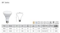 China 110v/220v BR40 LED Bulb for Home Lighting Indoor Light E17 Base Type Energy Saving for sale