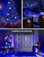 China Blue LED Bulb A19 9W E26 Non-Dim for Outdoor Christmas Lighting and Circuitry Design for sale