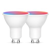 China Application Controlled Gu10 Intelligent Spotlight Bulb with 85lm/w Luminous Efficiency for sale