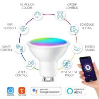 China Remote Control Smart WiFi GU10/MR16 Spot Bulb with Google Alexa and Dimming Support for sale