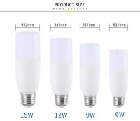 China E27 PLC G24 5W 7W 9W 15W LED Stick T Bulb 3000K/4000K/6500K with 1400lm and High CRI for sale
