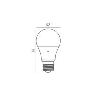 China Lighting and circuitry design DC12V 2W 4W 5W A60 LED Solar Bulb with E27/B22 Base for sale