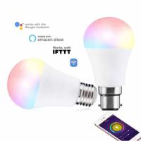 China Aluminum Smart Zigbee Wifi LED Light Bulb with Mobile App and Google Alexa Voice Control for sale