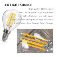 China ETL Listed C35 E11 LED Filament Bulb 4W 120C Dimmable 500lm 0.06kg for Energy Saving for sale