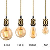 China AC Power Supply LED Filament ST58 ST64 Bulb for Customized Energy Saving Home Lighting for sale