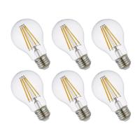 China ETL List A19/A60 3000K 7W AC110V E26 Dimmable Filament Bulbs with 15000 Hours Lifespan for sale