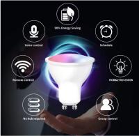 China Dimmable GU10/MR16 Smart Wifi Voice Control LED Spot Light 30000 Hours Working Time for sale