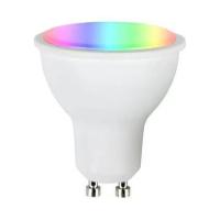 China CE UKCA Certified 5W 120D Smart Wifi APP Voice Control GU10/MR16 LED Spot Light Hotel for sale