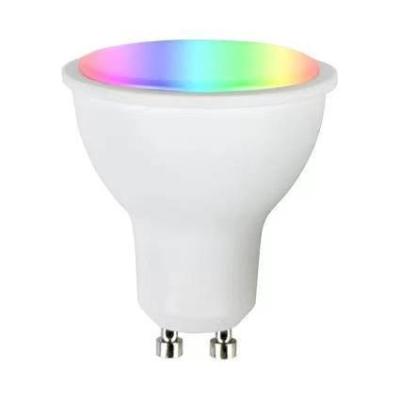 China CE UKCA Certified 5W 120D Smart Wifi APP Voice Control GU10/MR16 LED Spot Light Hotel for sale