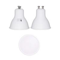 China CRI 80 6W 120D GU10 Dimmable LED Spotlight with Multi CCT Selection 3000K/4000K/6500K for sale