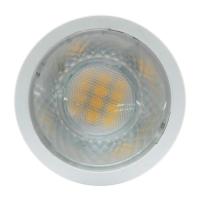 China Plastic Aluminum Heatsink GU10 Dimmable LED Spotlight Lamps for White Indoor Lighting for sale