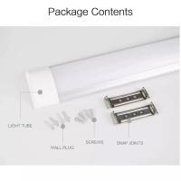 China AC 85-265V 9W/18W/27W/36W/45W LED Batten Light with 0.2kg Product Weight for sale